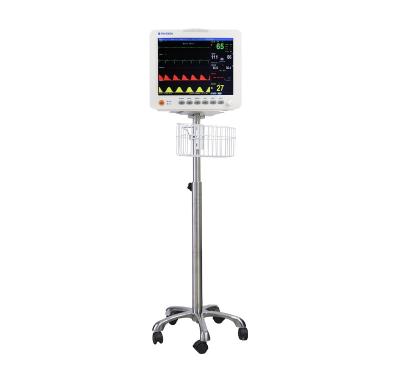 China Multi Parameter Patient Monitor with Built-in Lithium Battery Anti-ESU and Anti-defibrillator for Adult Pediatric Neonatal Patients for sale