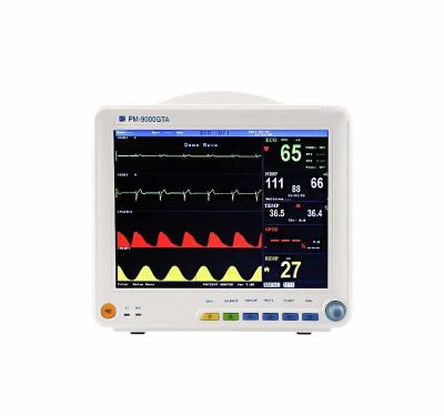 China Multi Parameter Patient Monitor with Built-in Lithium Battery Anti-ESU and Anti-defibrillator for Adult Pediatric Neonatal Patients for sale