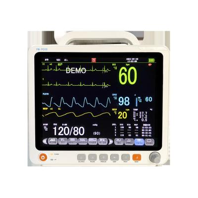 China 12.1 Inch Multi Parameter Patient Monitor with High Resolution Color TFT LCD Arrhythmia Analysis and ST Calculation for sale