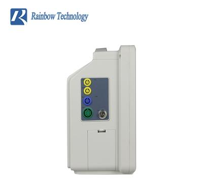 Cina Monitor paziente a 6 parametri con carrello da comodino e alimentazione elettrica - 1 anno di garanzia in vendita