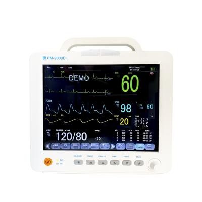 China Portable Multi Parameter ICU Patient Monitor with 12.1 Inch Color LCD Display Trolley/Wall Bracket Mountable and Lightweight 3.9 KG for sale