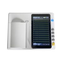 China Handheld 3/6-Channel ECG Machine with 7 Inch Touch Screen Thermal Array Printer for Real-time/Offline Analysis for sale