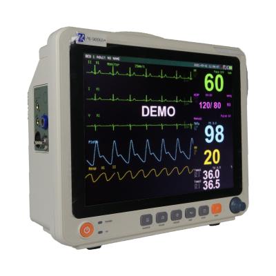 Cina Monitor paziente di colore del touch screen dal veterinario parametro a 12 pollici dell'attrezzatura medica ICU di multi in vendita