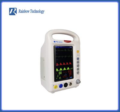 China “ Draagbare Geduldige Monitor lichtgewicht 7 bouwde lithiumbatterij voor ICU CCU in Te koop
