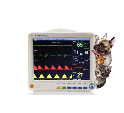 China Lightweight Veterinary Monitoring Equipment 12.1 Inch Color TFT LCD Display 3.1kg for sale
