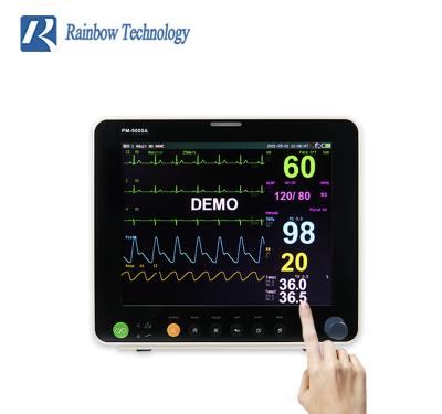 Cina Touch screen a 12,1 pollici di Vital Sign del monitor paziente di parametro del CCU di ICU multi in vendita