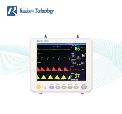 Cina Analisi patologica medica 8In del monitor paziente di Multiparameter dell'ambulanza dell'ospedale in vendita