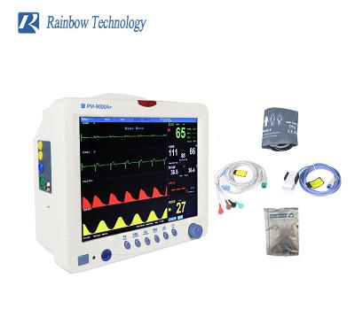 Cina Monitor paziente di multi parametro del CCU dell'arcobaleno PM-9000A+ ICU a 12,1 pollici in vendita
