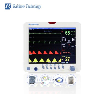中国 虹PM-9000A+ ICU CCUの多変数忍耐強いモニター12.1インチ 販売のため