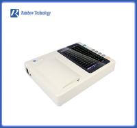 China Automatic Digital Ekg ECG Machine 12 Lead Durable With 7 Inch Touch Screen for sale