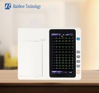 China Automatic Digital Ekg ECG Machine 12 Lead Durable With 7 Inch Touch Screen for sale