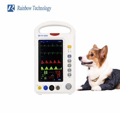 Cina Portatile veterinario multifunzionale dei dispositivi di sorveglianza con l'esposizione LCD di colore a 7 pollici in vendita