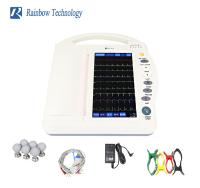 China LCD/LED Medical ECG Machine With Multiple Leads USB / Bluetooth / WiFi Data Transfer for sale
