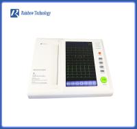 China 14.8V Touch Screen Medical Ecg Machine Data Transfer By Software Pc for sale