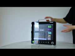 Lichtgewicht Veterinair Vital Signs Monitor voor Diergezondheidsdiagnose Controle