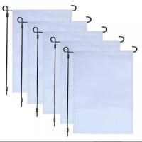 China Lifelike Custom Polyester Flag Decorative Garden Flags With Pole for sale