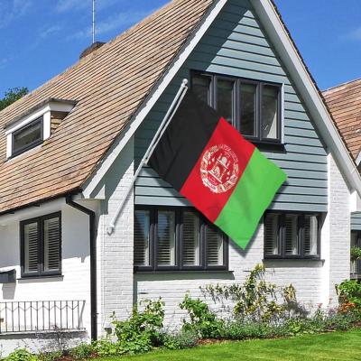 Cina Bandiere personalizzate di alta qualità 3X5ft 100% poliestere Bandiera dell'Afghanistan in vendita