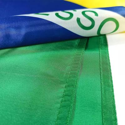 Cina 3X5ft Brazil Country Flag 100% Polyester Custom Countries Flags in vendita