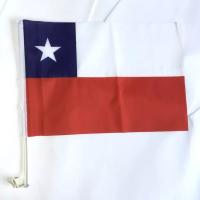 China Double Sided Chile State Flag Custom Polyester Car Windown Flags for sale