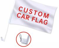 China Double Sided Chile State Flag Custom Polyester Car Windown Flags for sale