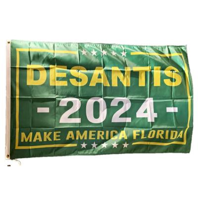 Cina La vendita all'ingrosso 3*5ft Ron Desantis 2024 rende all'America Florida la bandiera americana dell'insegna in vendita