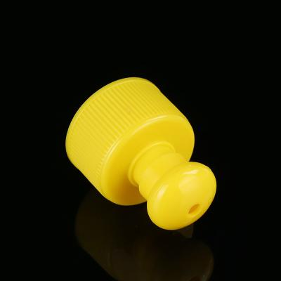 Cina Cappuccio di plastica 24mm di spinta e di tirata della bottiglia di acqua di LinDeer 28mm in vendita