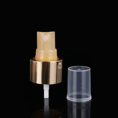 China Gold und silberner feiner Nebel-Pumpen-Sprüher 24/410 für Wasser-Flasche zu verkaufen