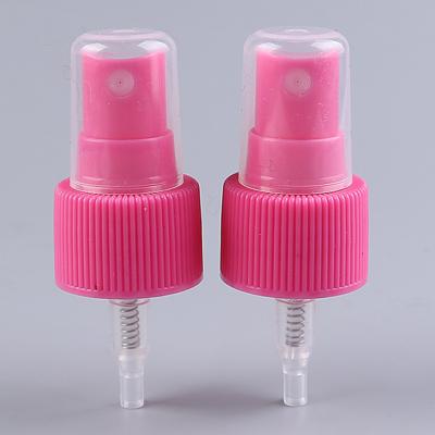 China Roze Geribbelde Spuitbus 24mm Verstuiversnevel GLB van de Mistpomp met Buis Te koop