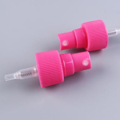 China Roze Geribbelde Spuitbus 24mm Verstuiversnevel GLB van de Mistpomp met Buis Te koop