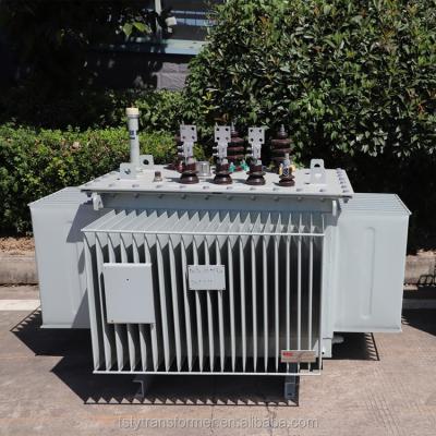 Cina TOROIDALE Struttura della bobina 13.8kv 400v Trasformatore di olio 25 kVA 3 fasi per la distribuzione di energia in vendita