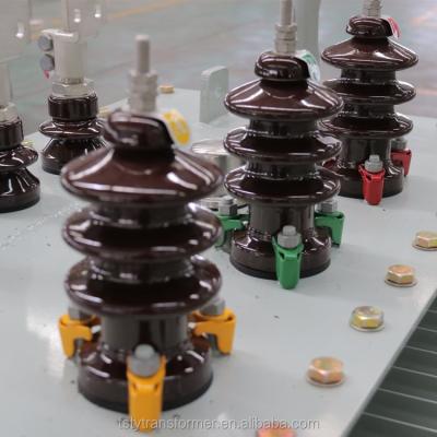 Cina TOROIDALE Struttura della bobina 13.8kv 400v Trasformatore di olio 25 kVA 3 fasi per la distribuzione di energia in vendita