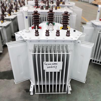 Cina Fabbricazione di trasformatori per centrali elettriche immersi nell'olio S11 50 Kva 500kva 11kv in vendita