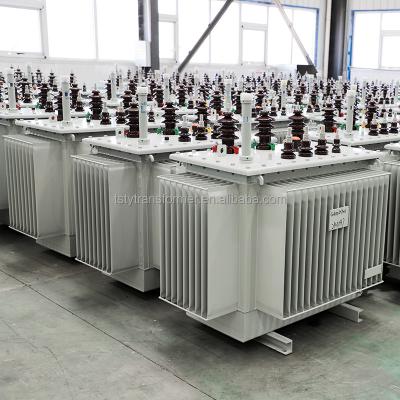 Cina Fabbricazione di trasformatori per centrali elettriche immersi nell'olio S11 50 Kva 500kva 11kv in vendita