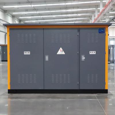 China Aluminium 500KVA 630KVA 800KVA 1000KVA 1250KVA 1500KV 1600KVA YB Type Box Substation Te koop