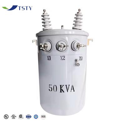 China 14.4kv Output Voltage 100kva Low-loss Single-phase Transformer for Industrial Needs for sale