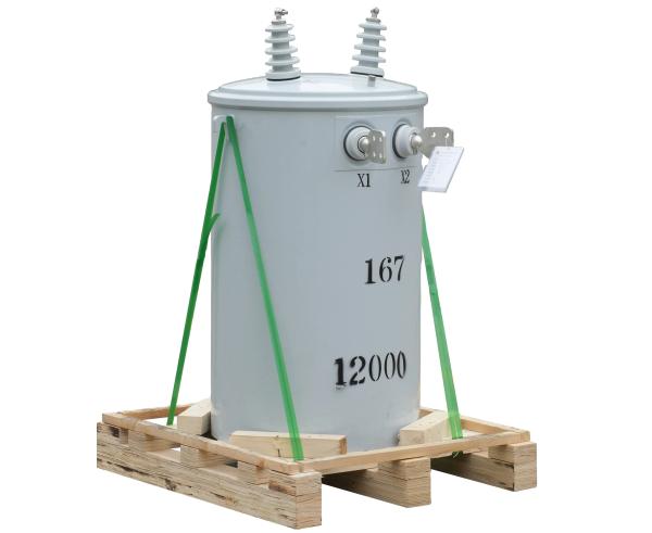 Quality 10 kVA 500 kVA Cylindrical Pole Mounted Transformer for Power Distribution System for sale