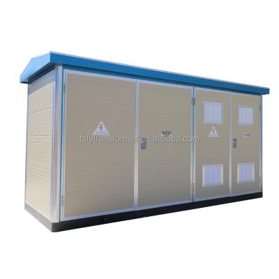 中国 2mVA 35kV 三相周波数 50/60Hz ソーラー用 ソーラーサブステーション トランスフォーマー 販売のため