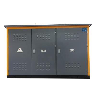 China Europese combinatie van distributieboxtransformatoren 1200kVA koper/aluminium Te koop