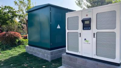 Cina Sottostazione compatta da 100 kVA con pannello rivestito di metallo CCV RMU e trasformatore di potenza da 100 KVA in vendita