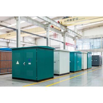 Cina 50KVA-3500KVA Sottostanza di trasformatori a tre fasi di tipo combinato con frequenza 50/60Hz in vendita
