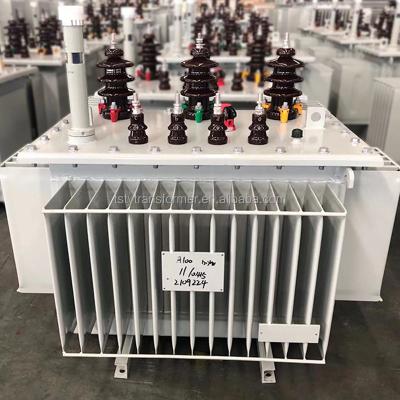 Cina S11 Serie 30kVA 50kVA 100kVA 200kVA Tipo trasformatore pieno di olio per lo standard IEC / GB in vendita