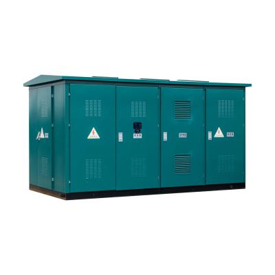 China YB Type Box Substation 11kv 630KVA 800KVA 1000KVA 1250KVA Buitenaangebouwde transformator Te koop