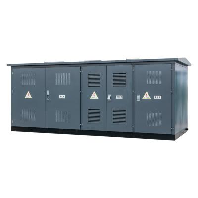 China YB Type Box Substation 11kv 630KVA 800KVA 1000KVA 1250KVA Buitenaangebouwde transformator Te koop