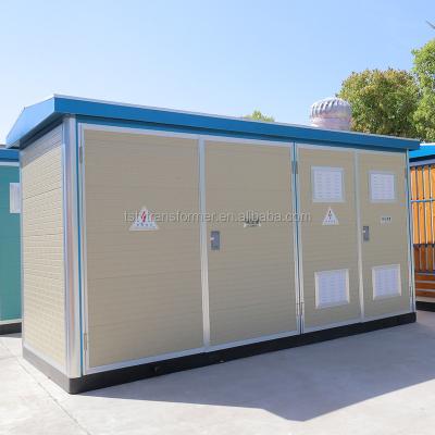 Cina Sottostanza di trasformer compatta prefabbricata all'aperto da 10 KV a 11 KV a 12 KV con box design in vendita