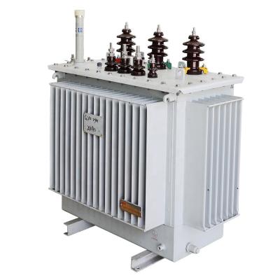 Cina Trasformatore di potenza a tre fasi immerso nell'olio di grado S11 da 10kv con struttura isolante in vendita