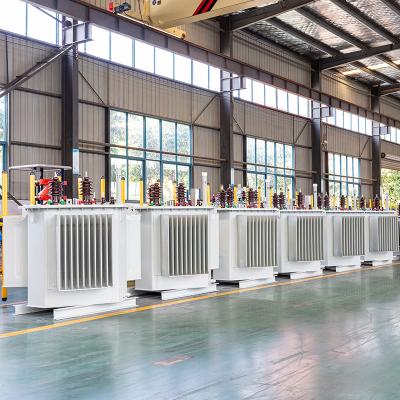China Three Phase Industrial 10kV 50kVA 75kVA 100kVA 250kVA Oil Cooled Power Transformer for sale