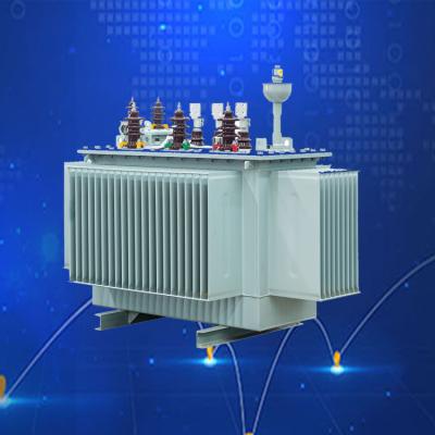 Cina 300kVA 700kVA 2000kVA 0415kV 33kV Trasformatori a distribuzione a tre fasi riempiti di olio in vendita