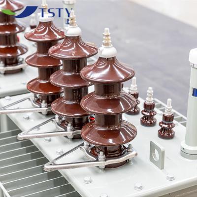China Transformador de 3 fases de 400V 250kVA Transformador step up 220V a 400V Dyn11/Yyn0 Elétrico à venda