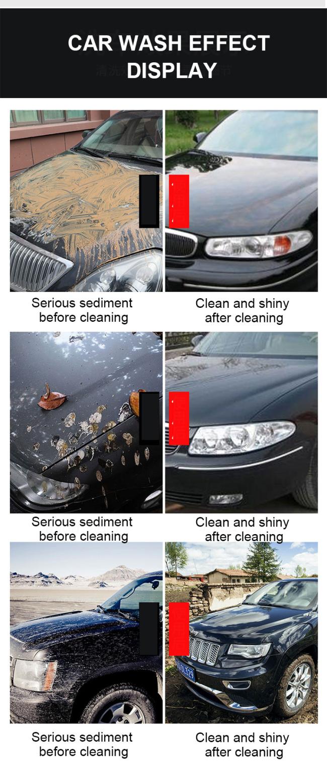 Size comparison of cleaning sponges