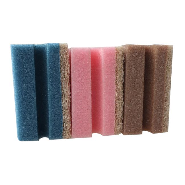 Natural cellulose sponge for dishwashing